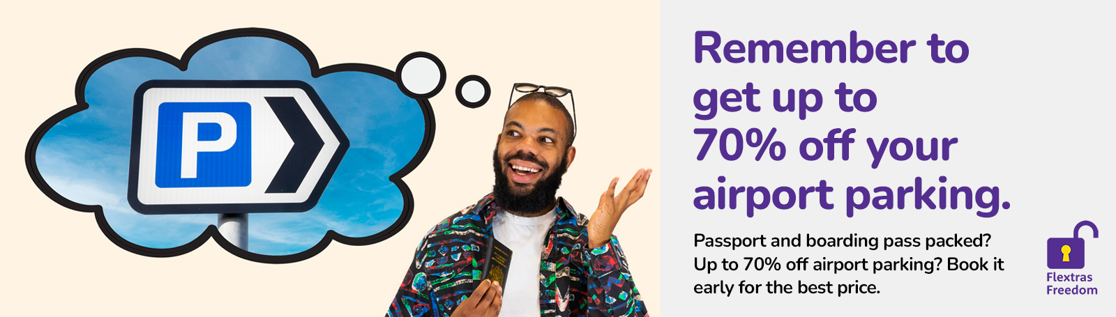 Holiday Extras Airport Parking Banners sitemap