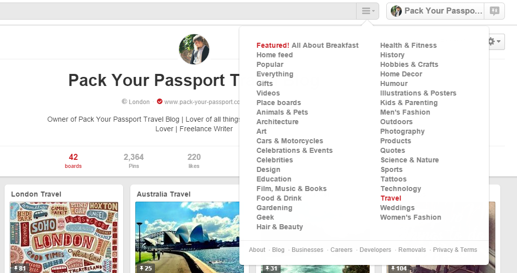 Your Ultimate Guide to Using Pinterest for Travel Planning